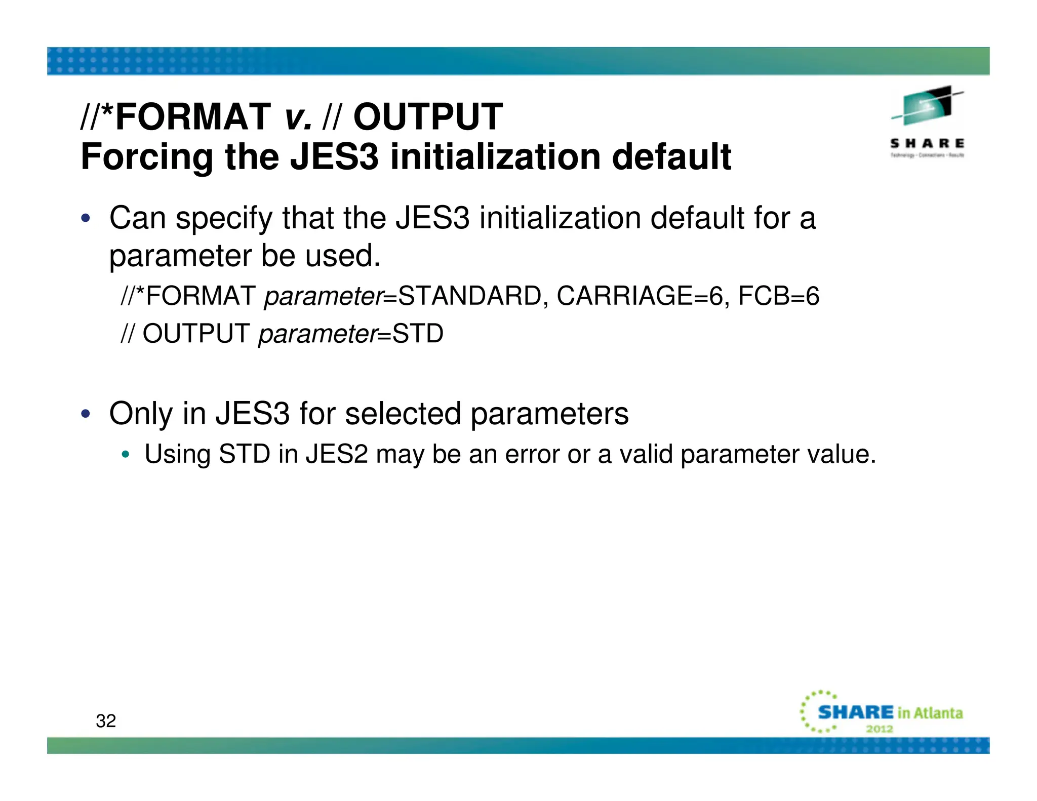zOS Mainframe JES2-JES3 JCL-JECL Differences | PDF