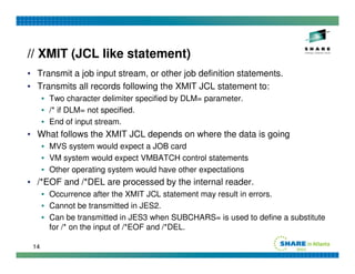 zOS Mainframe JES2-JES3 JCL-JECL Differences | PDF