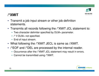 zOS Mainframe JES2-JES3 JCL-JECL Differences | PDF