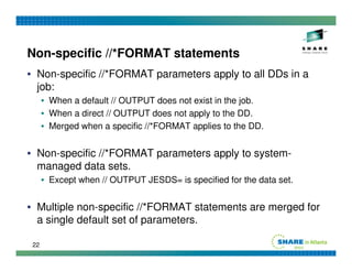 zOS Mainframe JES2-JES3 JCL-JECL Differences | PDF