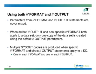 zOS Mainframe JES2-JES3 JCL-JECL Differences | PDF