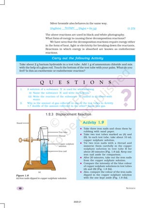 Class 10 Science Book chapter 1 | PDF