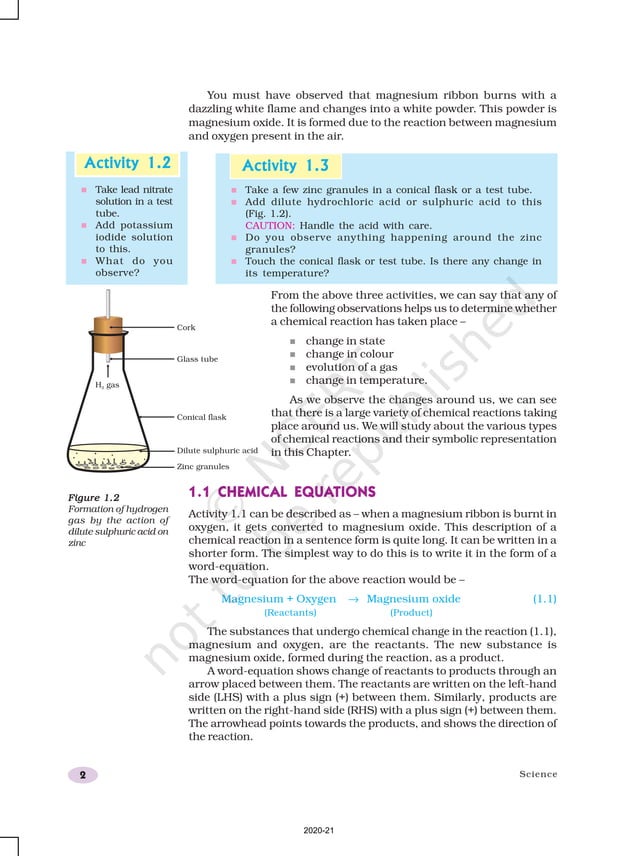Class 10 Science Book chapter 1 | PDF