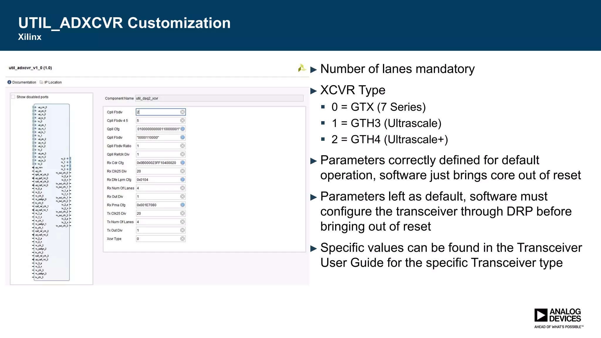 AD-IP-JESD204 JESD204B Interface Framework | PDF
