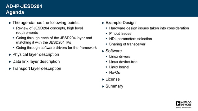 AD-IP-JESD204 JESD204B Interface Framework | PDF | Operating Systems ...