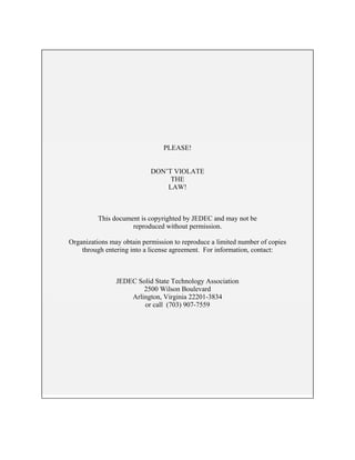 Early Life Failure Rate Calculation Procedure for Semiconductor ...