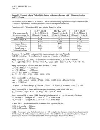 Early Life Failure Rate Calculation Procedure for Semiconductor ...