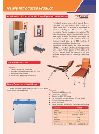 Blood Bank Instruments | PDF