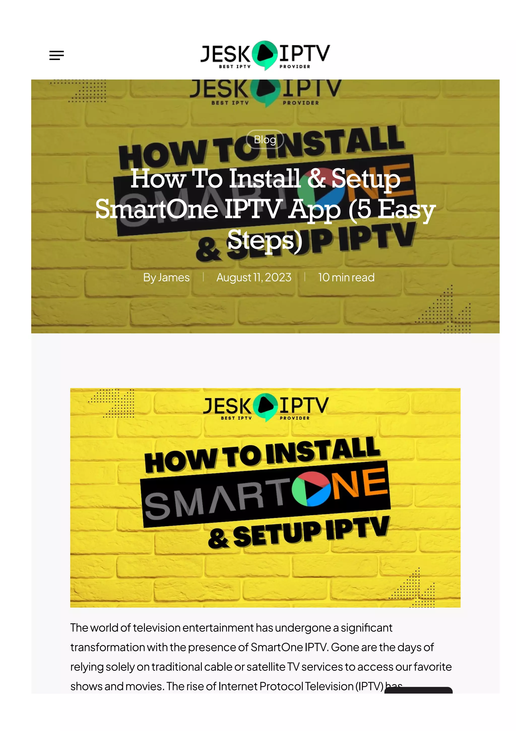 SmartOne IPTV | PDF