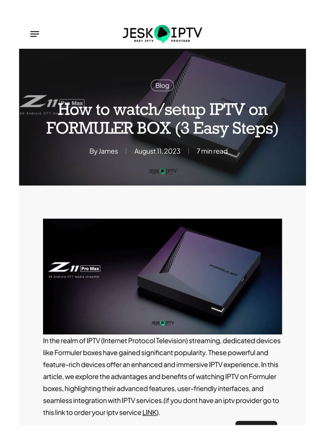 iptv formuler box | PDF