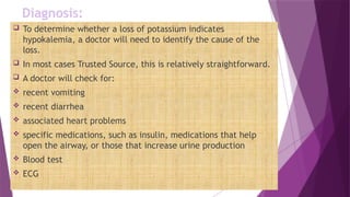Case presentation on Recurrent Hypokelemia | PPTX