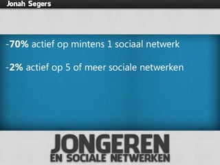 Jongeren En Sociale Netwerken | PPT