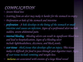 PEPTIC ULCER | PPTX