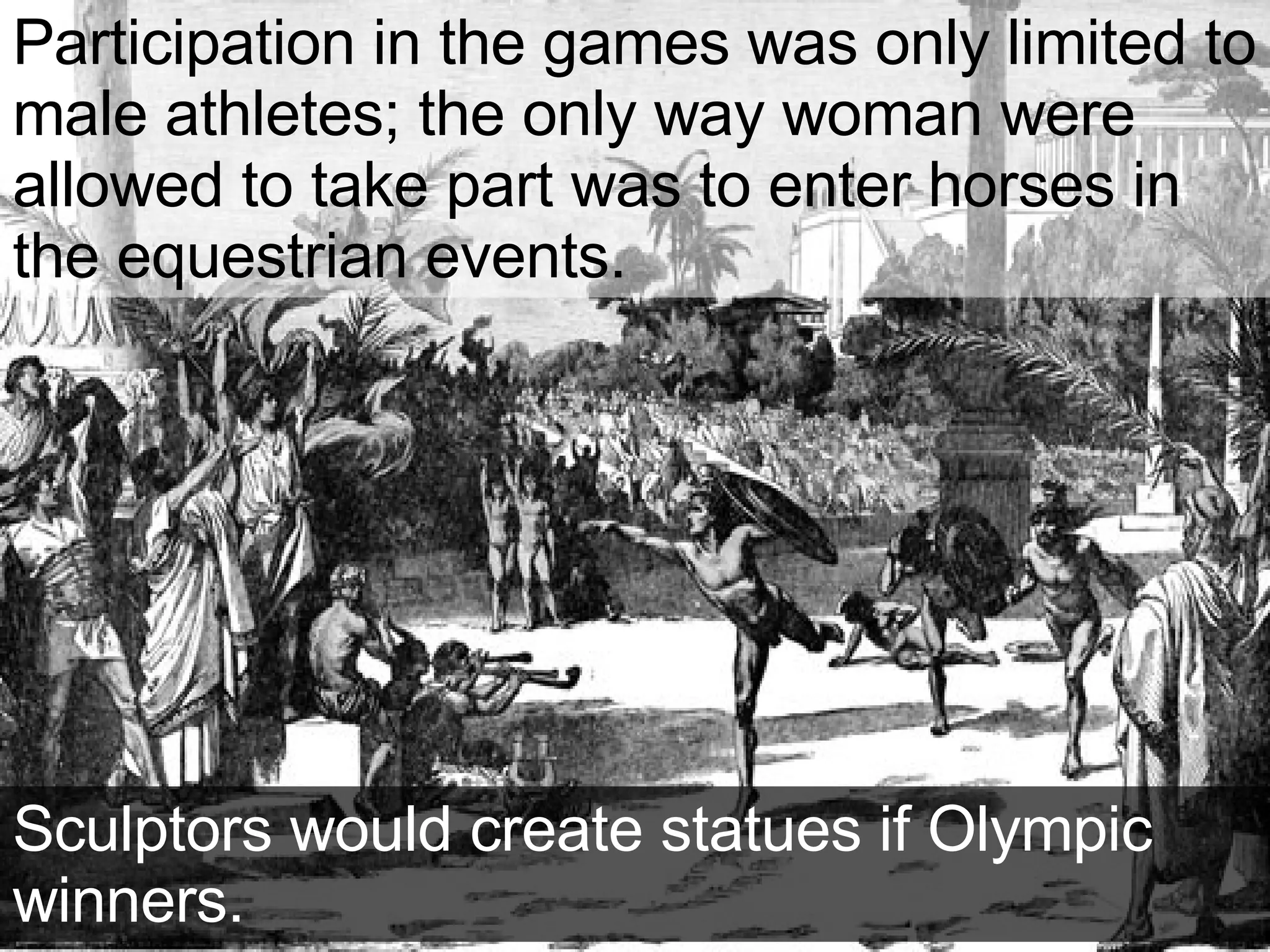 The First Olympics | PPT | Summer Olympic Sports | Olympic Sports