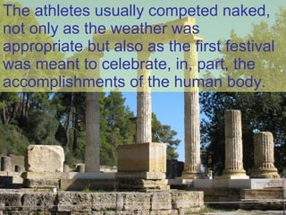 The First Olympics | PPT