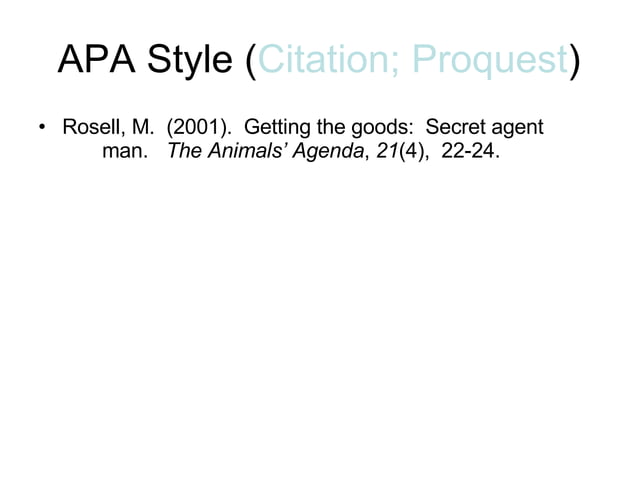 Jess Apa Style | PPT