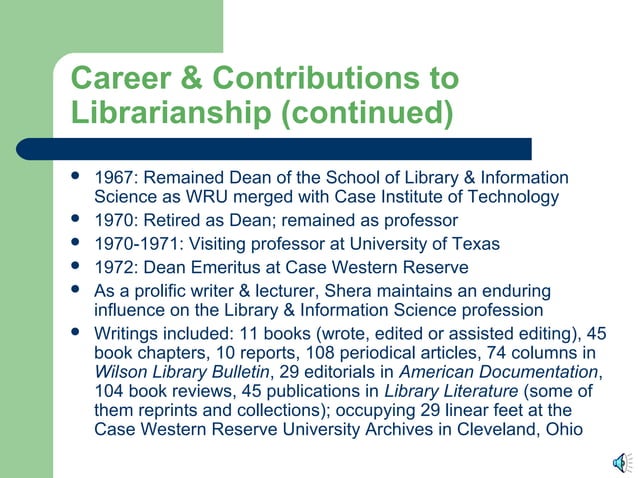 Jesse hauk shera workshop presentation test3 | PPT