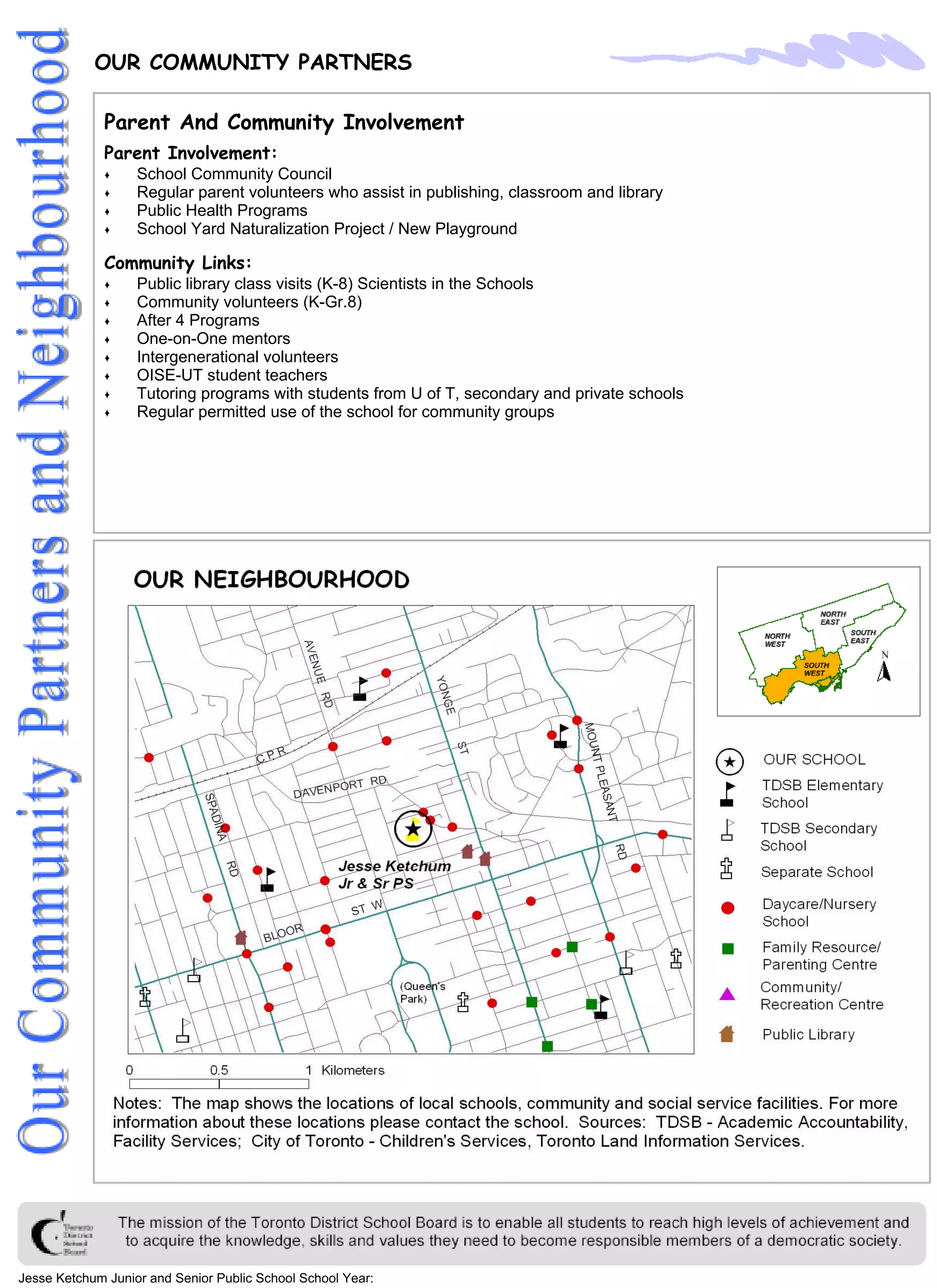 Jesse Ketchum Junior and Senior Public School Gr JK - 8 Profile | PDF