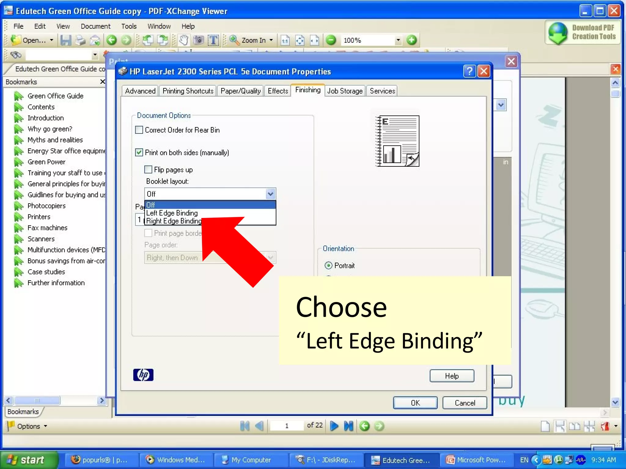 How to Print 4 Pages into One A4 Page | PPT