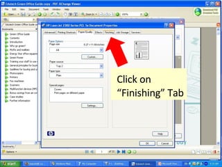 How to Print 4 Pages into One A4 Page | PPT