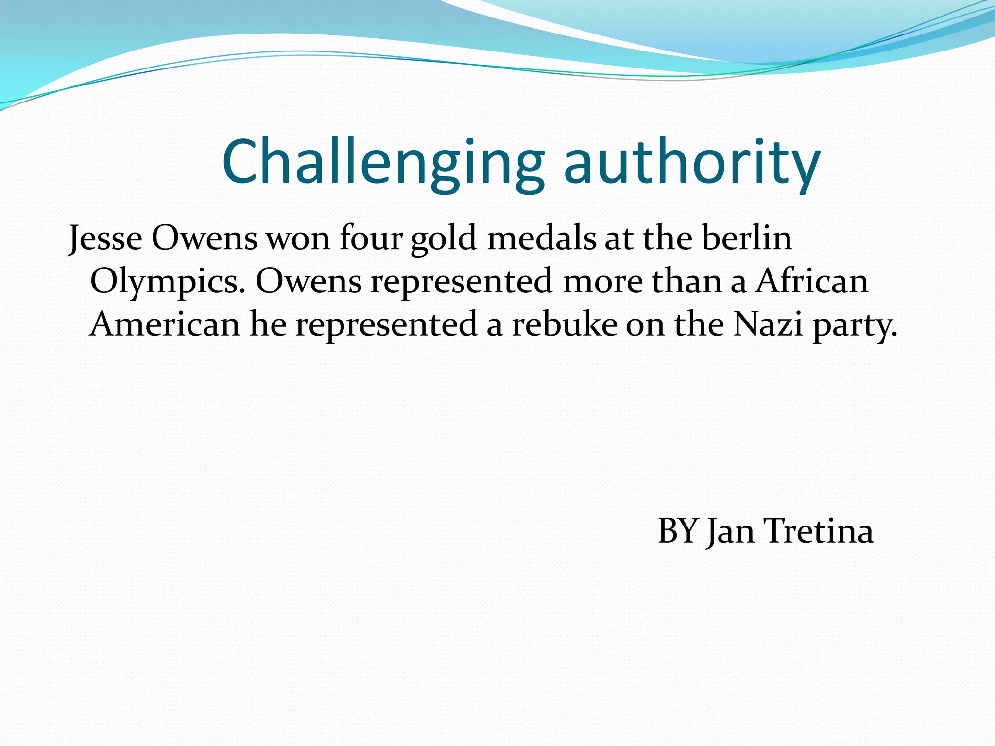 Jesse owens | PPTX