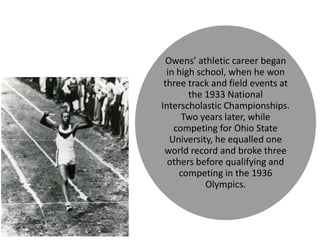 JESSE OWENS | PDF