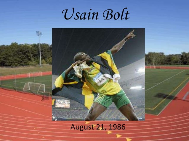 Jesse Owens & Usain Bolt | PPTX | Track and Field | Sports