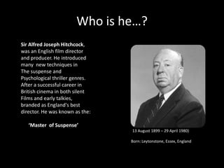 Alfred Hitchcock | PPTX