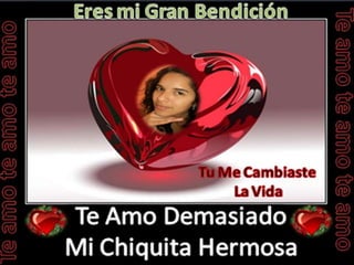 Jessica te amo | PPSX