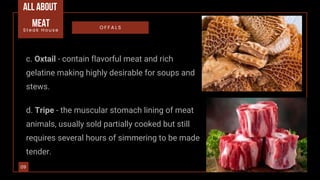 All about Meat, Carabeef, lamb and many more meat | PDF
