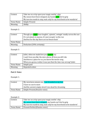 Grammar in music | PDF