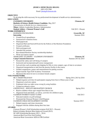 Jessica resume | PDF