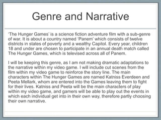 Jess Adaptation Hunger Games | PPTX | Science Fiction | Genres