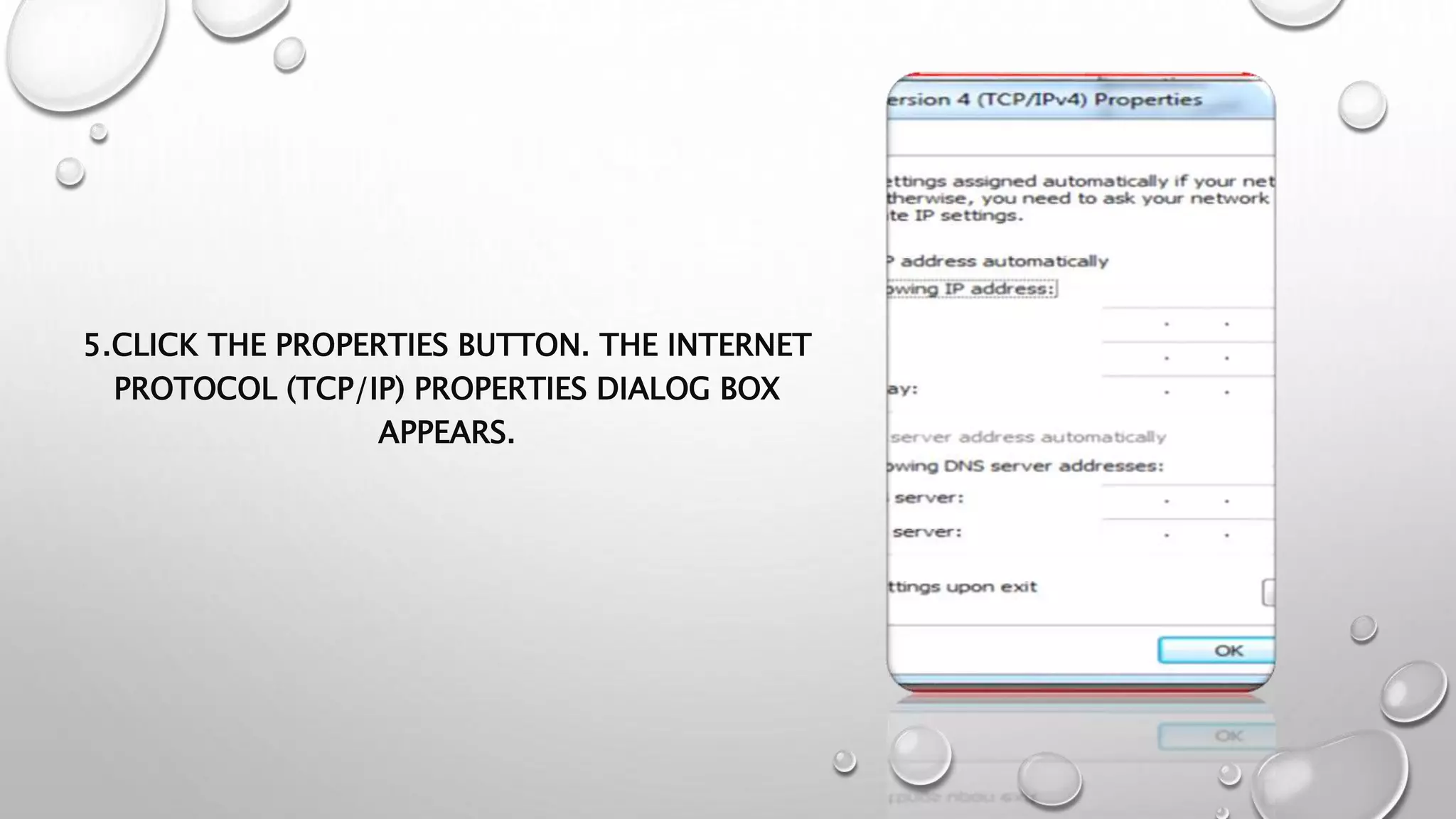 Assigning a Static IP Address | PPTX