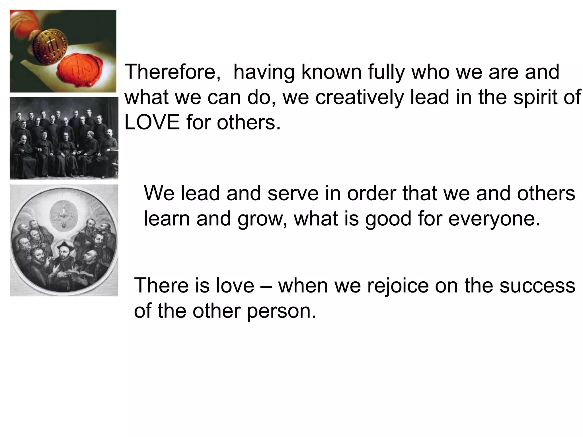 Jesuit leadership (Ignatian leadership) | PPTX