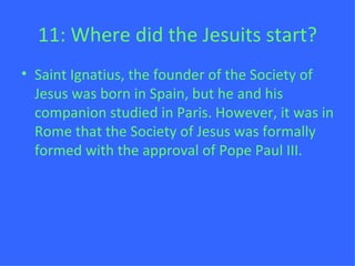 Jesuits | PPT