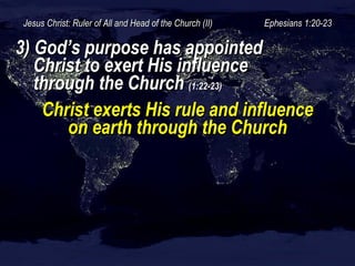 Jesus Christ: Ruler of All and Head of the Church (II) | PPT