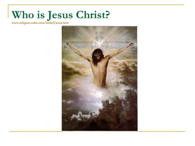 Jesus Of Nazareth | PPS | Christianity | Religion & Spirituality