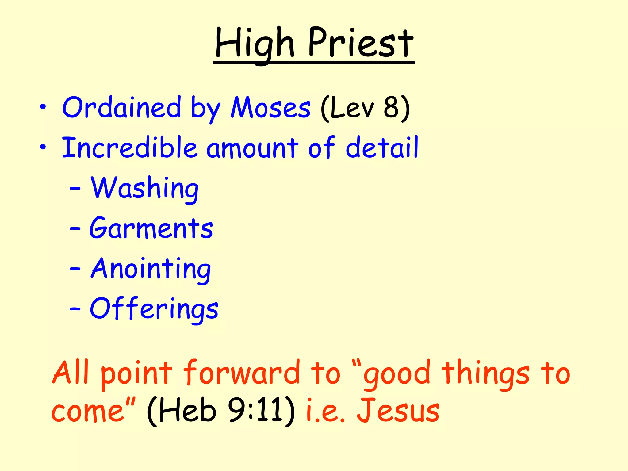 Jesus our high priest and mediator dm | PPTX