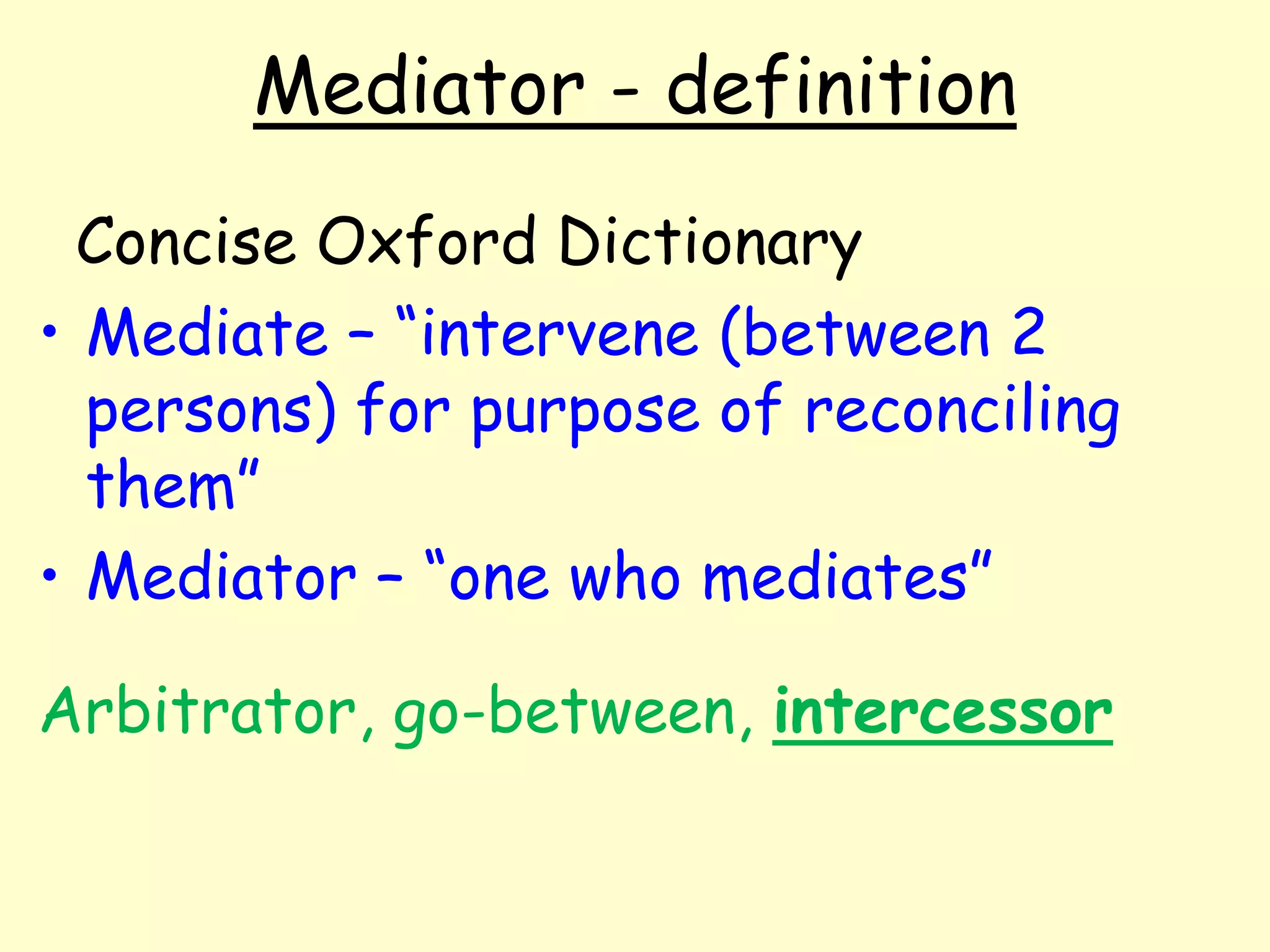 Jesus our high priest and mediator dm | PPTX