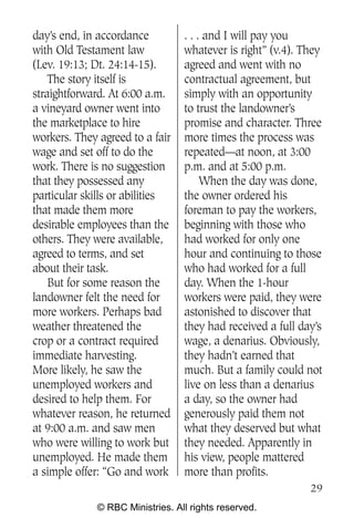 Jesus Parables About Money Pdf