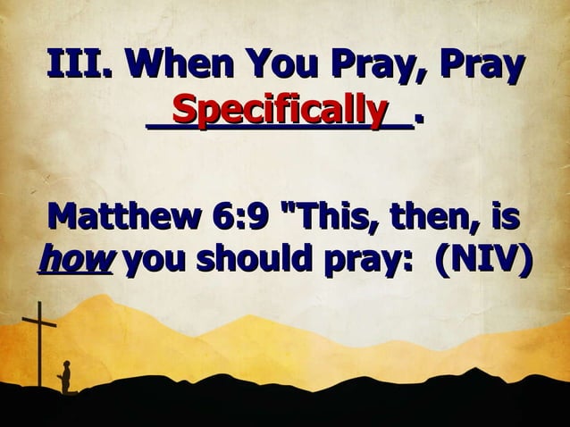 Jesus Values Authentic Prayer | PPT | Christianity | Religion ...