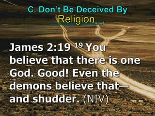 Jesus Values Careful Decisions | PPT