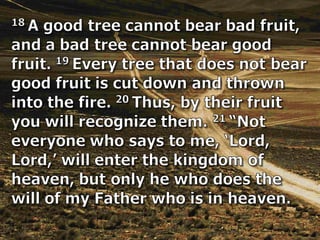 Jesus Values Careful Decisions | PPT