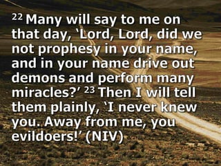 Jesus Values Careful Decisions | PPT