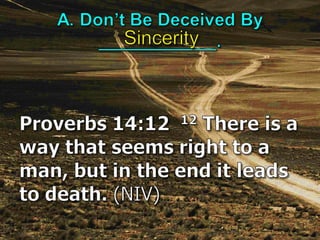 Jesus Values Careful Decisions | PPT