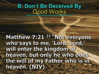 Jesus Values Careful Decisions | PPT