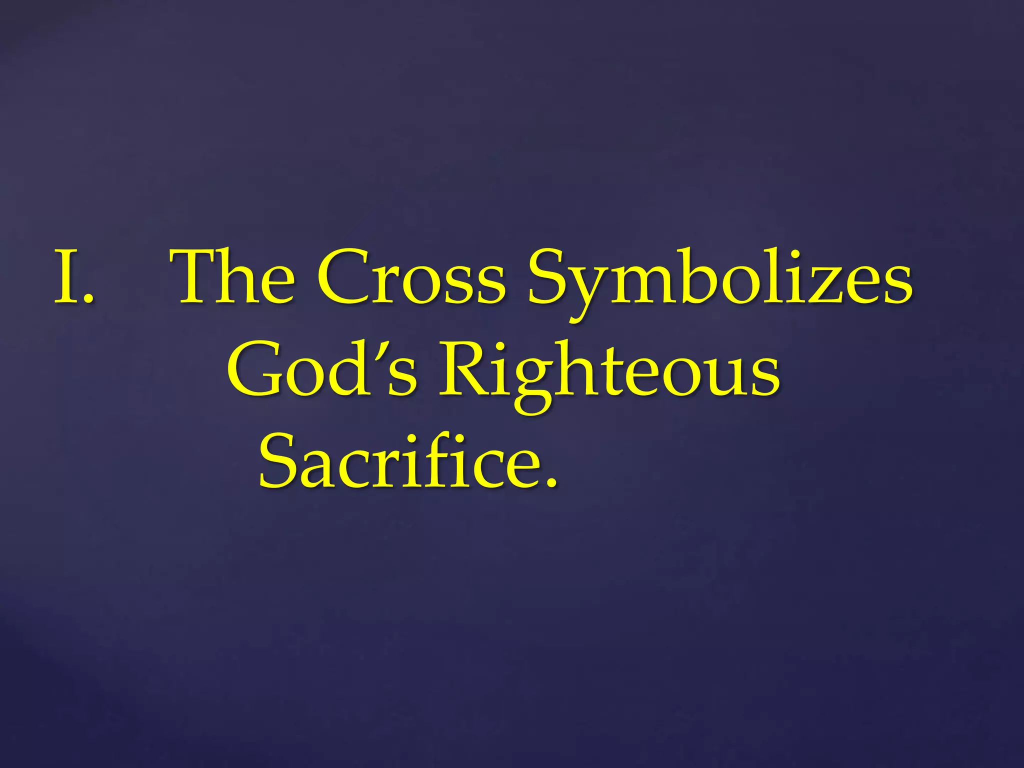 Jesus and the Cross | PPTX