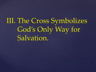 Jesus and the Cross | PPT