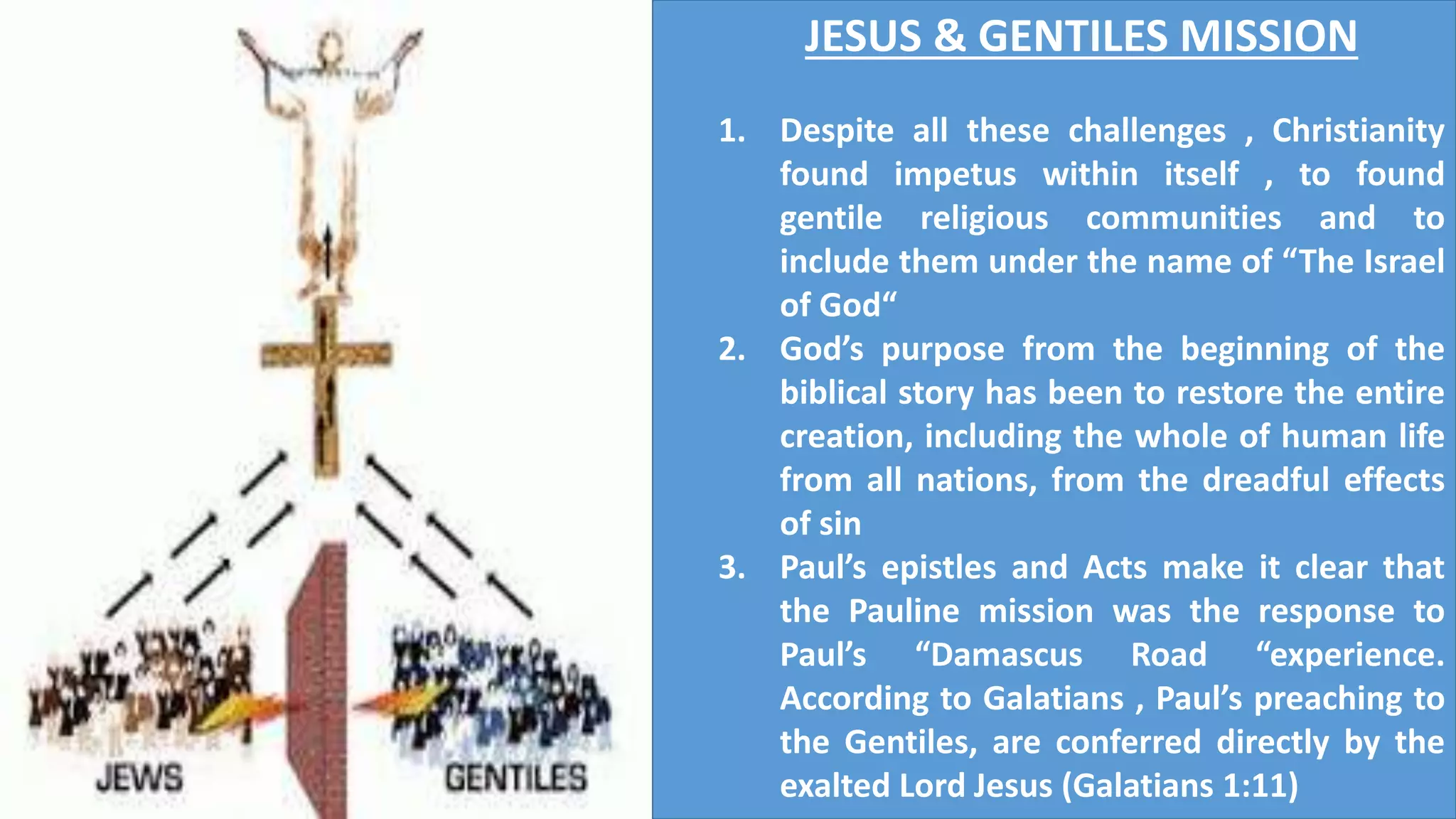 Jesus and the Gentiles Mission | PPT